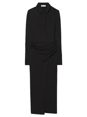 Tory Burch Jersey Shirtdress - Black
