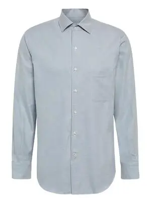 Loro Piana André Cotton Shirt - Blue