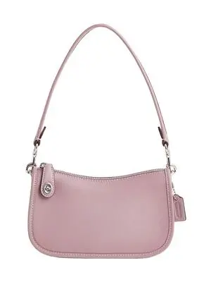 COACH Restored Swinger 20 Silver/faded Purple