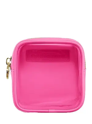 Stoney Clover Lane Clear Front Mini Pouch - Bubblegum