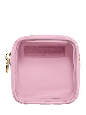 Stoney Clover Lane Clear Front Mini Pouch - Flamingo