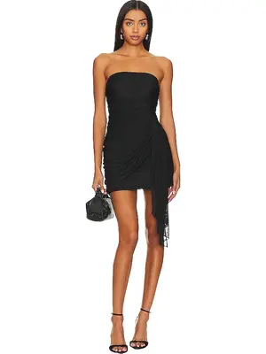 Amanda Uprichard X Anja Mini Dress - Black
