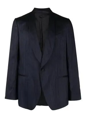 LARDINI Single-breasted Silk Blazer