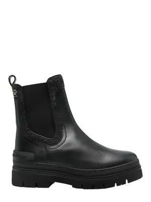 Tommy Hilfiger Chelsea Felted Boots - Black