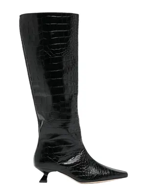 REJINA PYO Pillar 40mm Leather Boots