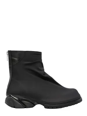 424 424 Panelled Zip-Up Ankle Boots