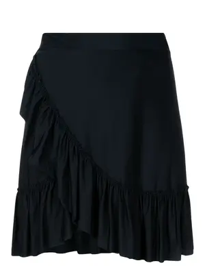 LYGIA & NANNY Laurita Ruffled Skirt - Black