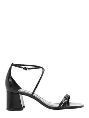 STUDIO CHOFAKIAN Windsor 40mm Strappy Sandals - Black
