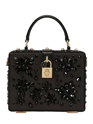 Dolce & Gabbana Dolce Box Gemstone Tote - Black