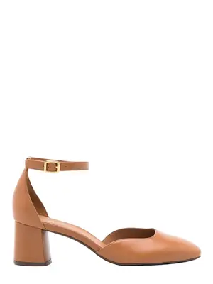 STUDIO CHOFAKIAN 40mm Florence Pumps - Brown