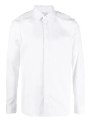 Paul Smith Classic-collar Cotton Shirt - White