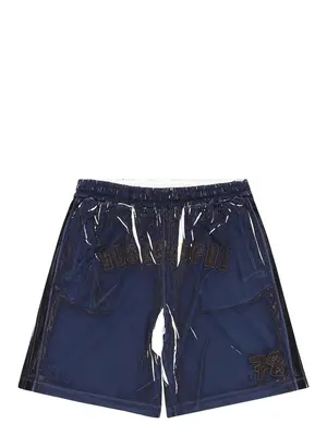 DIESEL P-rowy Cotton Shorts - Blue