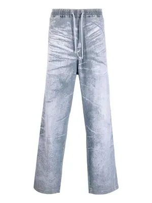 DIESEL D-martia 068jk Straight-leg Jeans - Blue