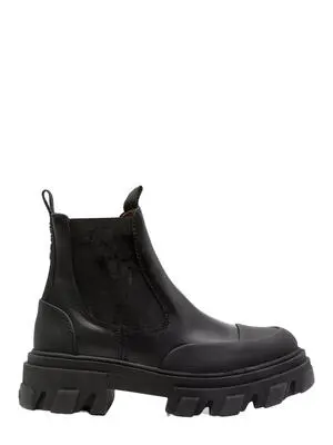 GANNI Chelsea Boots - Black