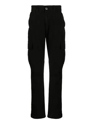 Alpha Industries Straight-leg Cargo Trousers - Black