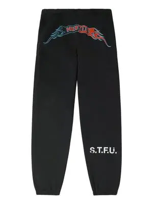 Heron Preston Logo-print Cotton Track Pants - Black