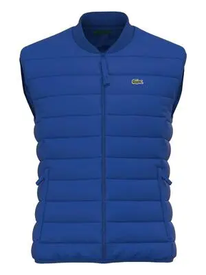 Lacoste Quilted Nylon Vest - Jq0 Cobalt