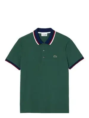 Lacoste Regular Fit Stretch Piqué Polo Sequoia