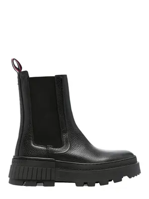Tommy Hilfiger Round-toe Ankle Boots - Black