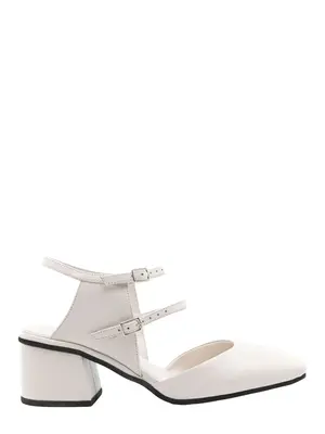 STUDIO CHOFAKIAN Leather Pumps - White