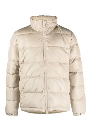 Aspesi Hooded Padded Jacket - Neutrals
