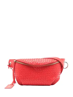 STUDIO CHOFAKIAN Leather Belt Bag - Red