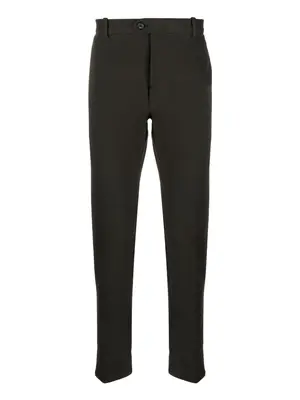CIRCOLO 1901 Mid-rise Straight-leg Trousers - Green