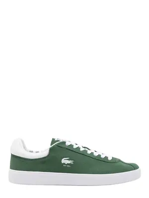 Lacoste Logo-debossed Suede Sneakers - Green