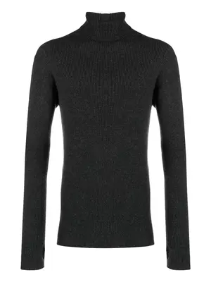 ISAAC SELLAM EXPERIENCE High-neck Jumper - Grey