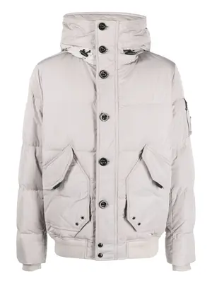 Belstaff Radar Hooded Padded Jacket - Grey