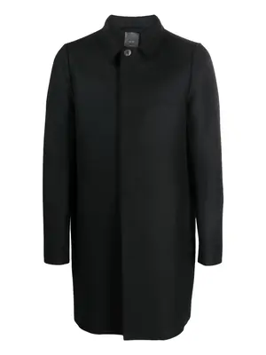 SAPIO SAPIO Single-Breasted Cotton-Wool Coat