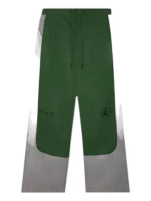 JORDAN X Off-white Mj Track Pants 'forest /phantom/black - Green