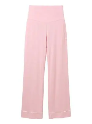 PETITE PLUME Luxe Pima Cotton Maternity Pants - Pink