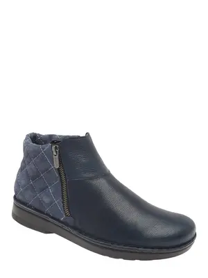 Naot Naot Sintra Zip Bootie Ink/ Midnight Blue