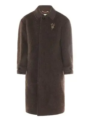 Golden Goose Tailored Coat - Major Brown