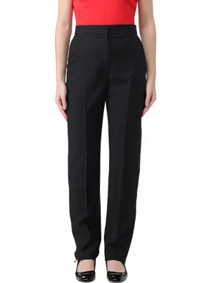 Alexander McQueen Wool Pants - Black
