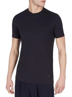 Emporio Armani Essential Mr. Armani Tee - Navy Blue