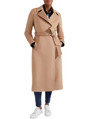 HOBBS LONDON Hobbs London Livia Wool Coat Camel