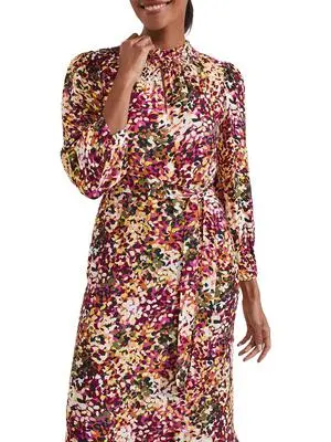 HOBBS LONDON Camellia Midi Dress - Multi
