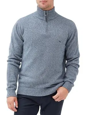 Rodd & Gunn Quarter-zip Sweater - Indigo