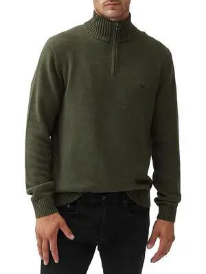 Rodd & Gunn Quarter-zip Sweater - Loden