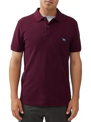 Rodd & Gunn The Gunn Slim Fit Polo Shirt - Garnet