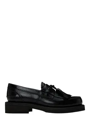 Our Legacy OUR LEGACY Tassel Loafers Black Cracked Patent