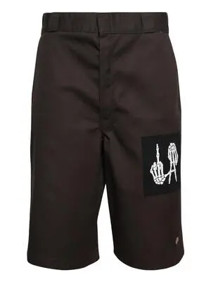 LOCAL AUTHORITY LA LA Bones FUFC Chino Shorts Bark