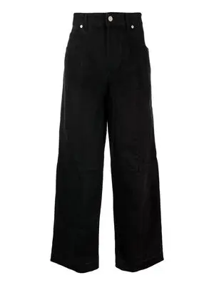 MARANT Jorel Wide-leg Trousers - Black