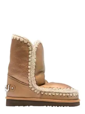 Mou Eskimo 24 Rhinestone-embellished Boots - Brown