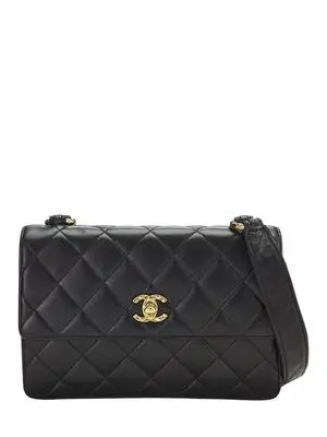 CHANEL Quilted Lambskin Shoulder Bag