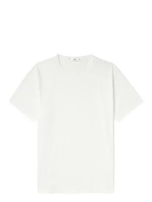 Mr P. Cotton-jersey T-shirt - White