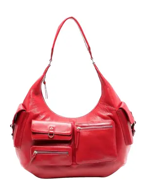 Blumarine Large Hobo Shoulder Bag - Red