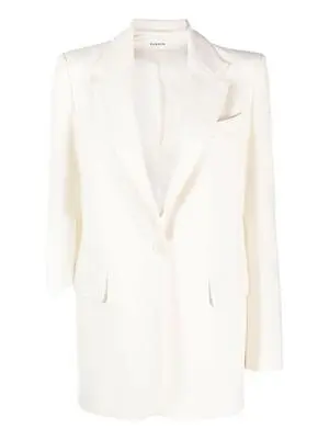 P.a.r.o.s.h P.A.R.O.S.H. Single-Breasted Blazer White